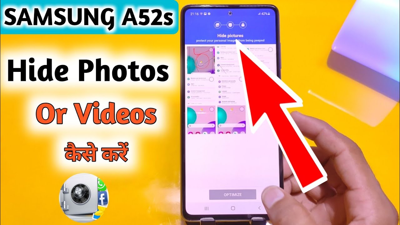 How To Hide Photos And Videos in Samsung A52s, Samsung A52s Hide Photos ...