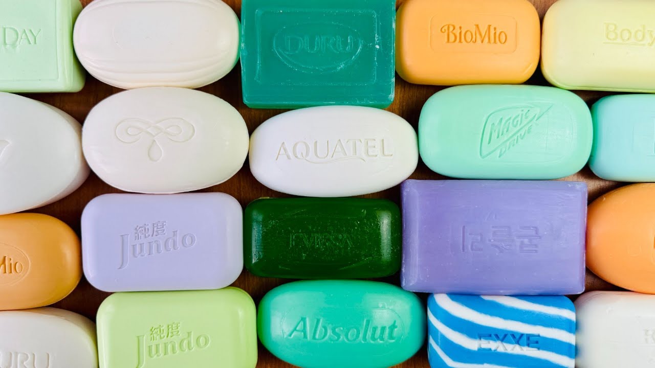 ASMR Soap/ 300 Soaps/ soap opening haul/ unpacking soap/ распаковка ...