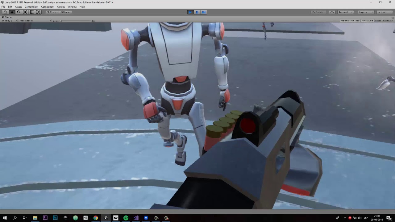 VR Shooter Kit 1.2 - Two Hand Weapons - YouTube