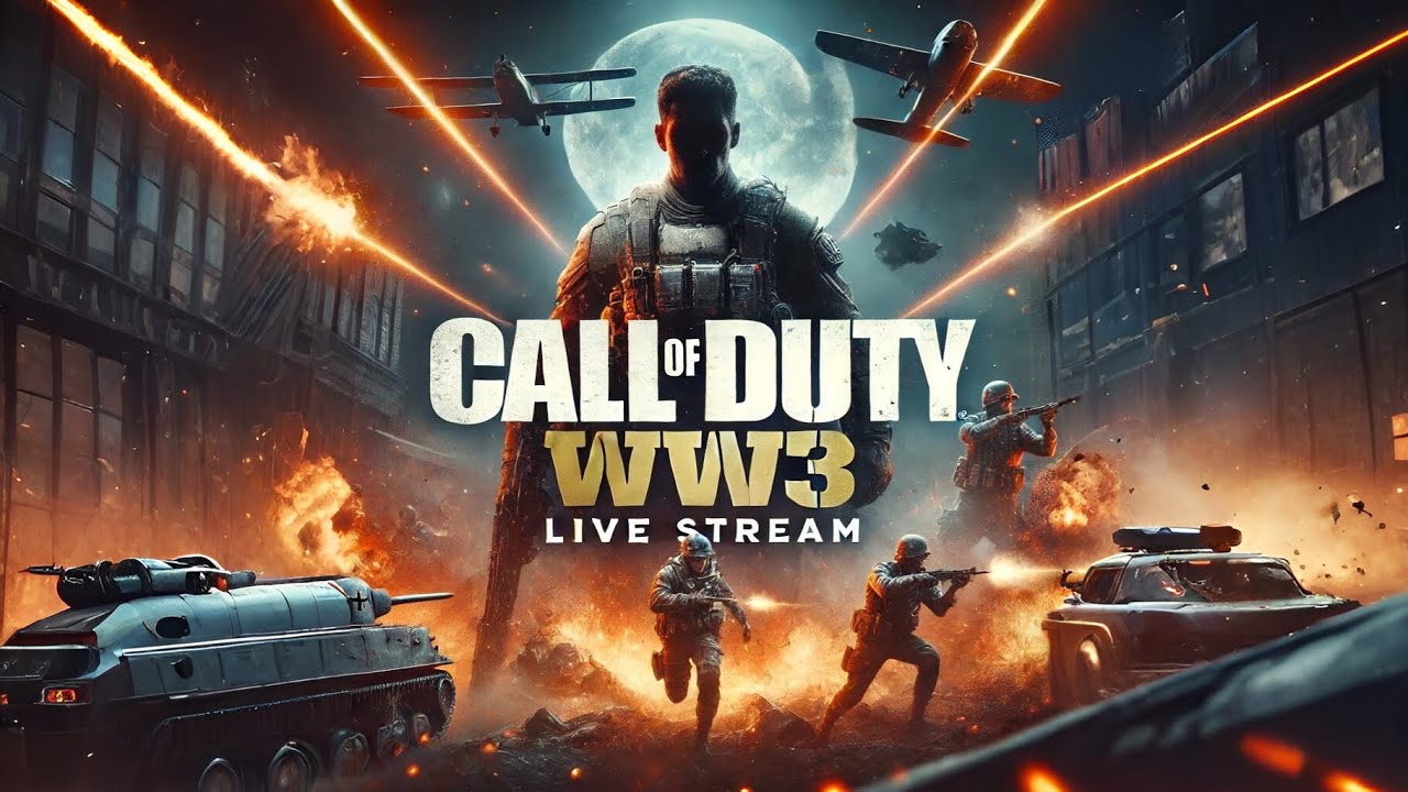 First Time in the Battlefield: Call of Duty WW3 Live!" - YouTube