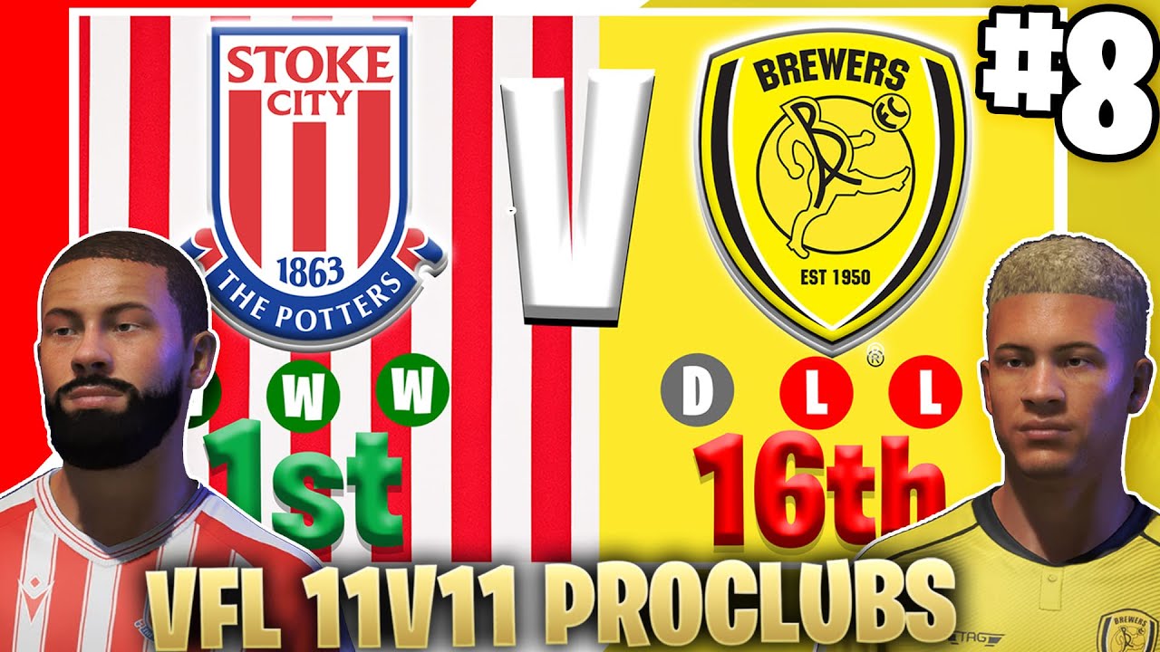 PLAYING THE BEST TEAM IN VFL?! | FIFA 21 VFL Pro Clubs (VFL Burton)| #8 ...