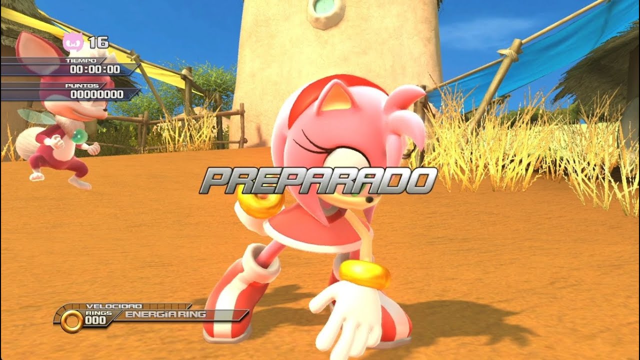 Sonic Unleashed PC (Amy Rose mod test) - YouTube