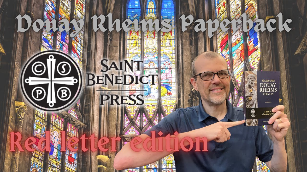 An Affordable Douay Rheims Bible - Red Letter Edition - YouTube