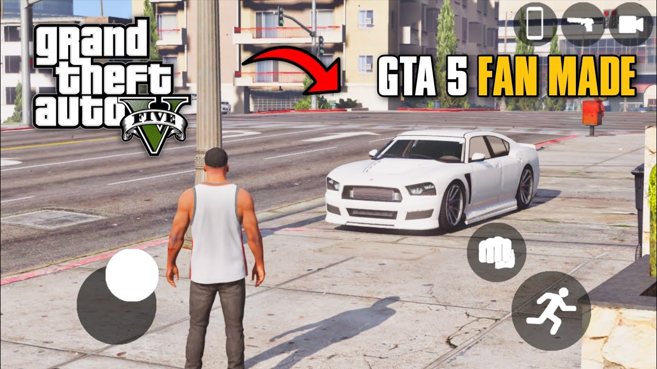 New Real GTA 5 Fan Made Game For Android | Download GTA 5 For Mobile ...