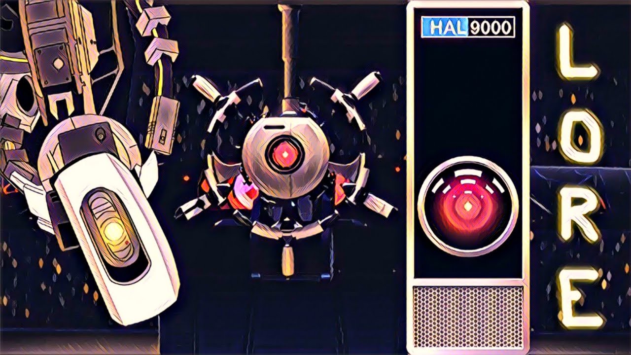 "Lore (Lock-On Remix)" Cover - GLaDOS VS. HAL 9000 (ft. AUTO) [Friday ...