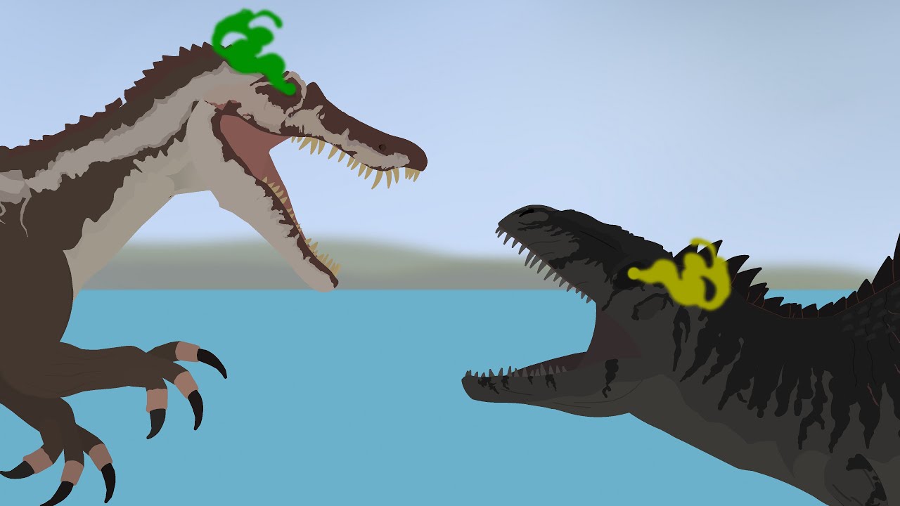 Spino vs Giga | Stick Nodes Animations | Season 1 Ep 2 | Jurassic ...