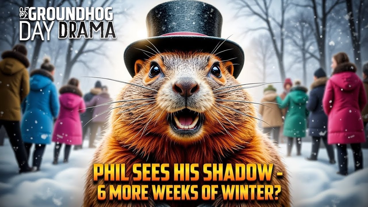 Phil's SHOCKING Winter Prediction for 2025! | 6 More Weeks of Winter ...