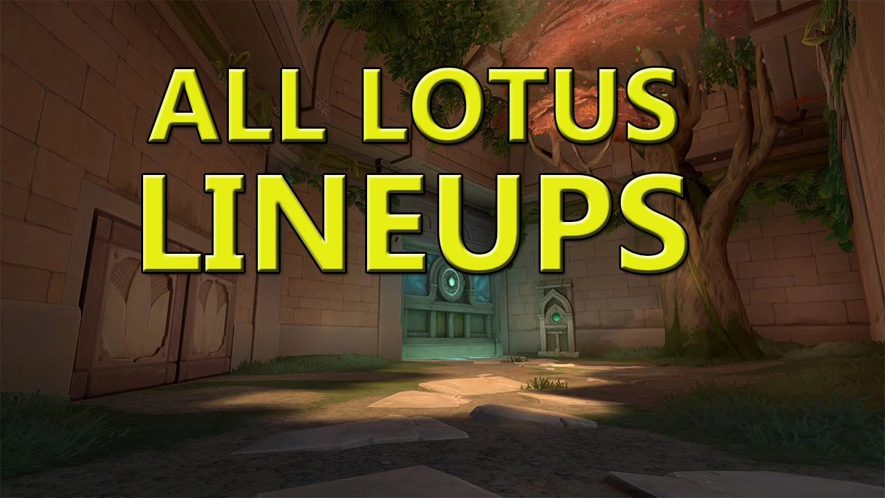 Best VALORANT Lotus Lineup - It'll Shock You! - YouTube