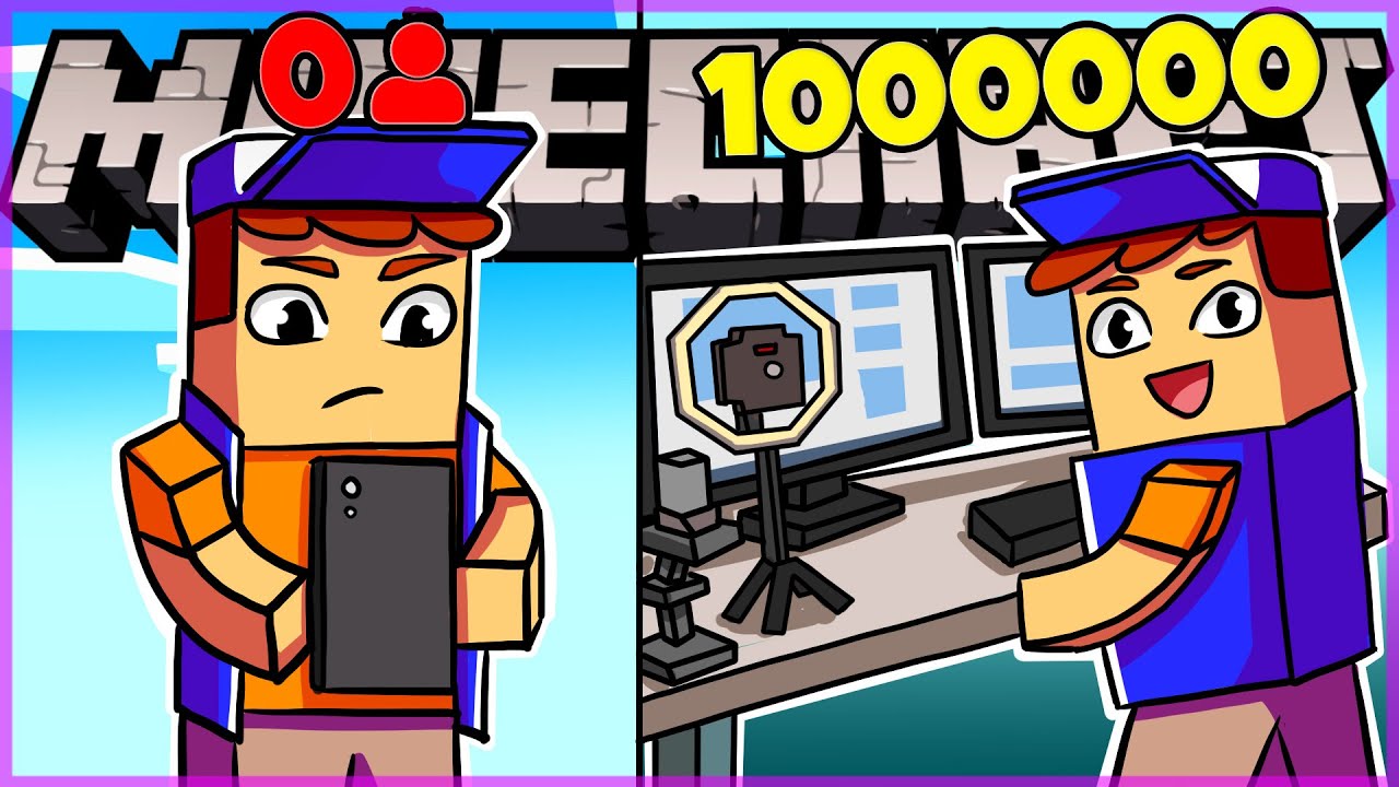 YOUTUBER SIMULATOR w MINECRAFT - YouTube