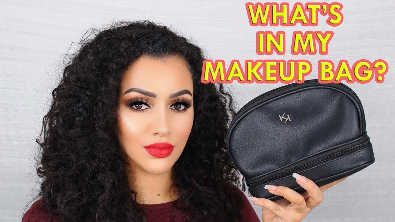 WHAT'S IN MY MAKEUP BAG? | Sarah Marikh - YouTube