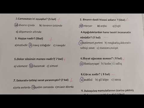 5-ci sinif Təsviri İncəsənət ksq 1. #ksq #bsq #dərs #çalışmalar #namazov #namazovçalışmalar #cute #a