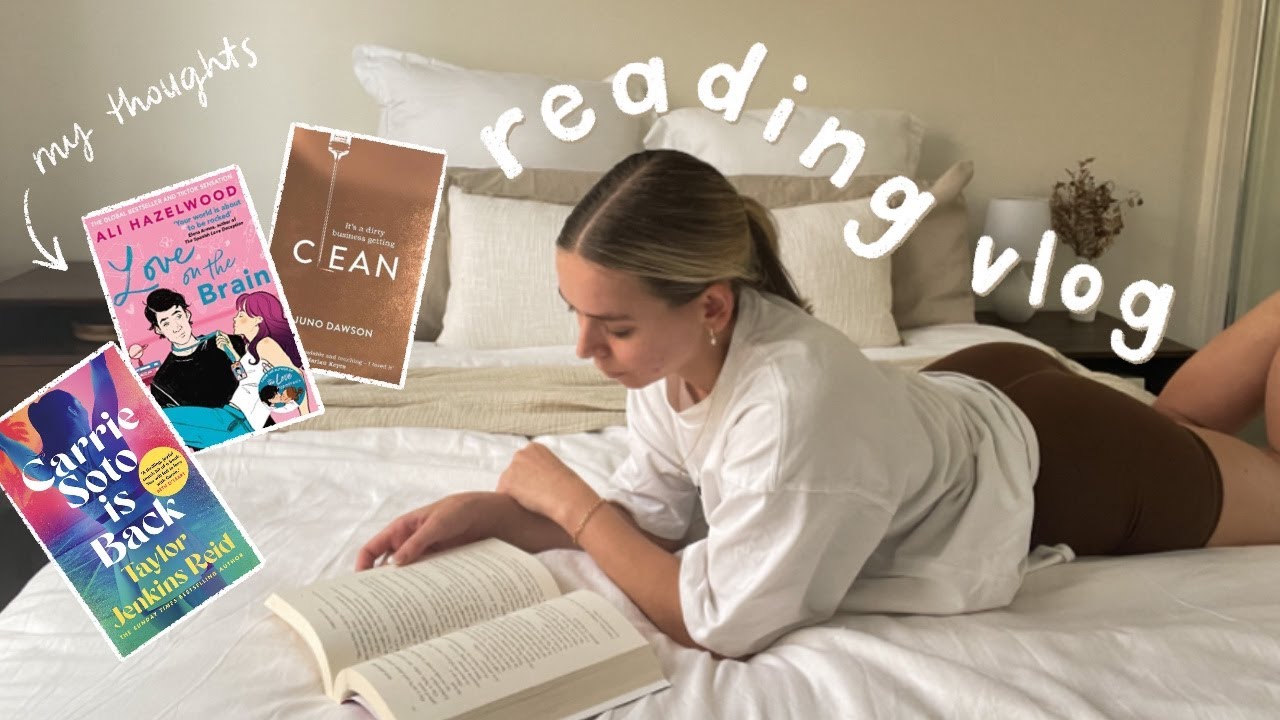 weekly reading vlog - I read 4 books & here's my thoughts - YouTube