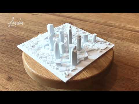 3D printed London City - Timelapse