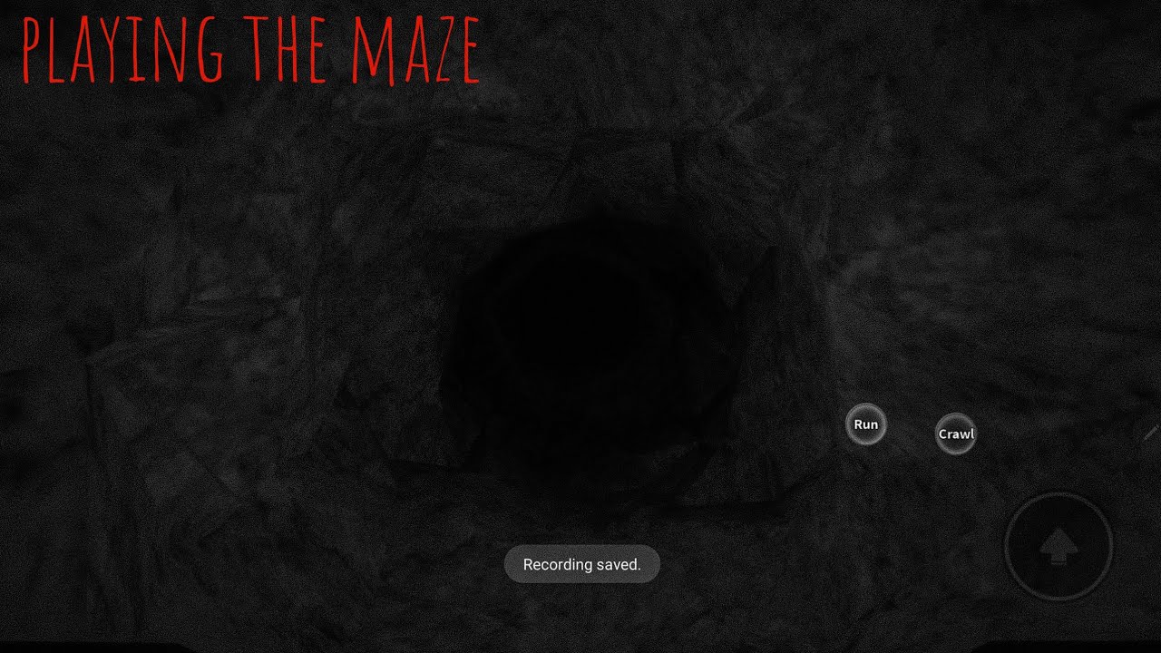 playing the maze - YouTube
