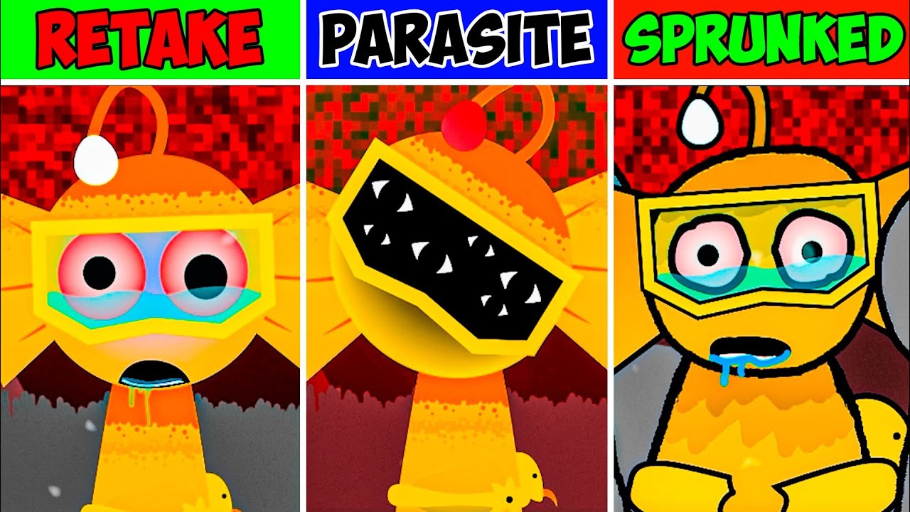New Sprunki Retake VS Parasite Sprunki Retake VS Sprunked Retake in ...