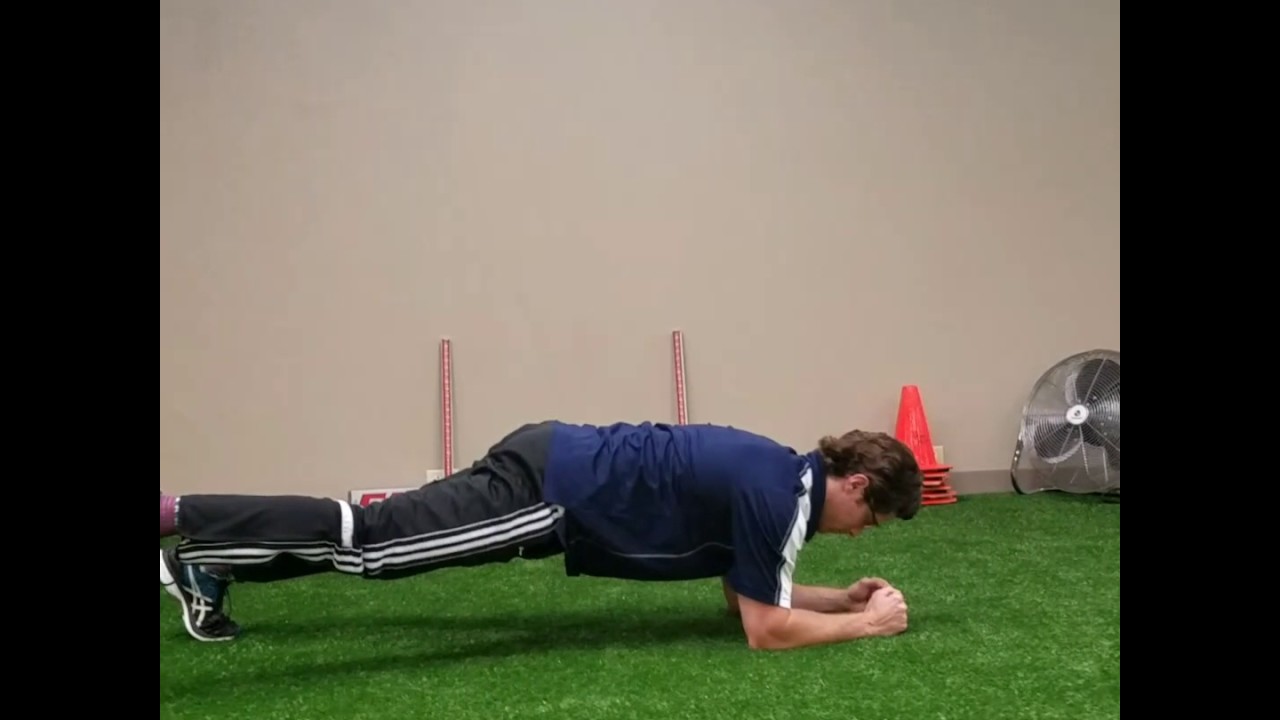 CORE: Wide-Stance Plank with Leg Lift - YouTube
