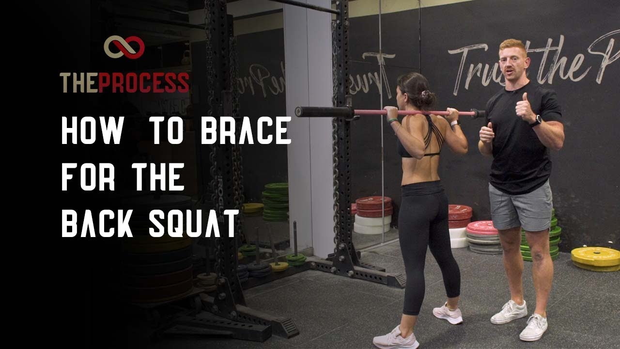 How To Brace For The Back Squat - YouTube