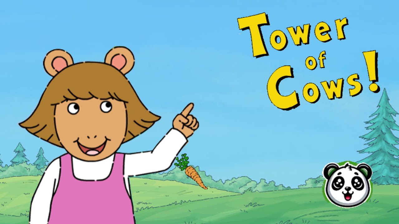 Arthur Games Episodes 29 Tower Of Cows - YouTube