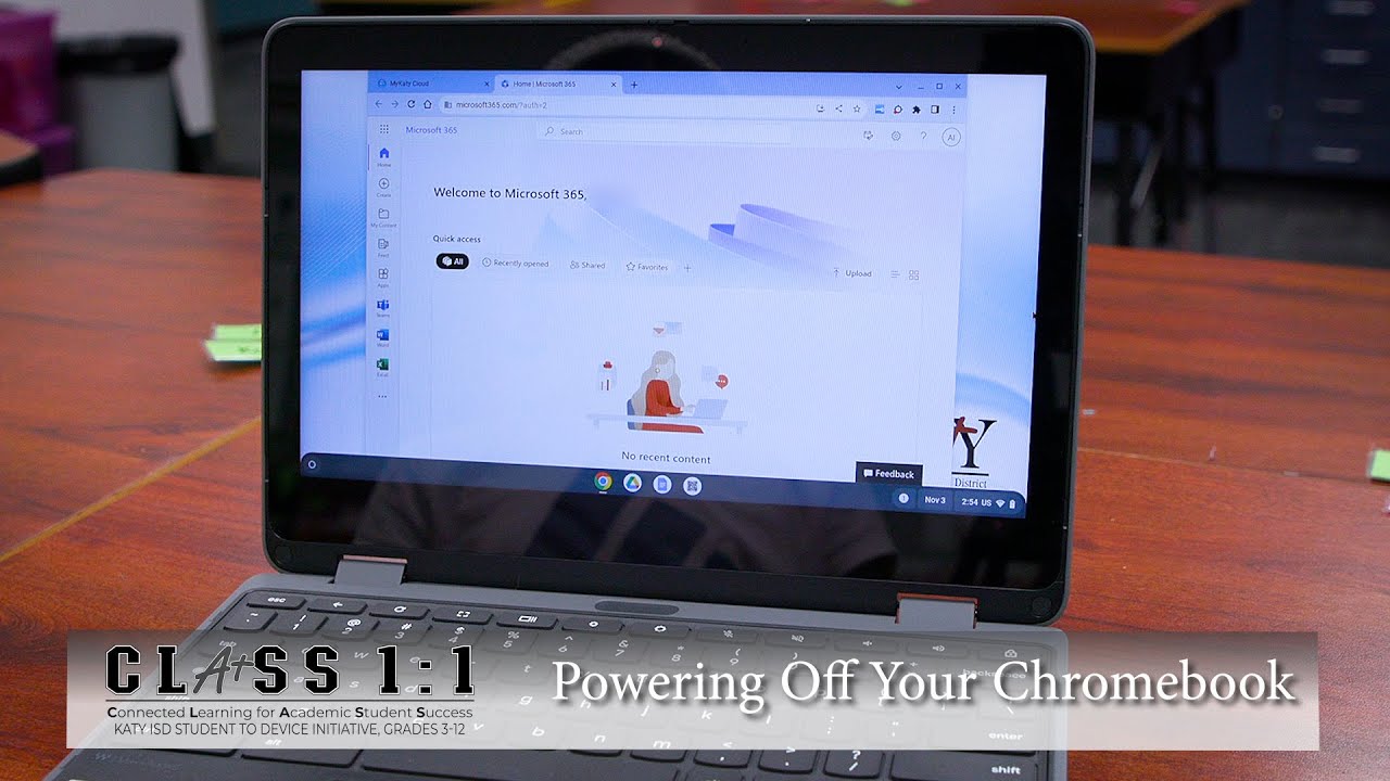 Powering Off Your Chromebook - YouTube