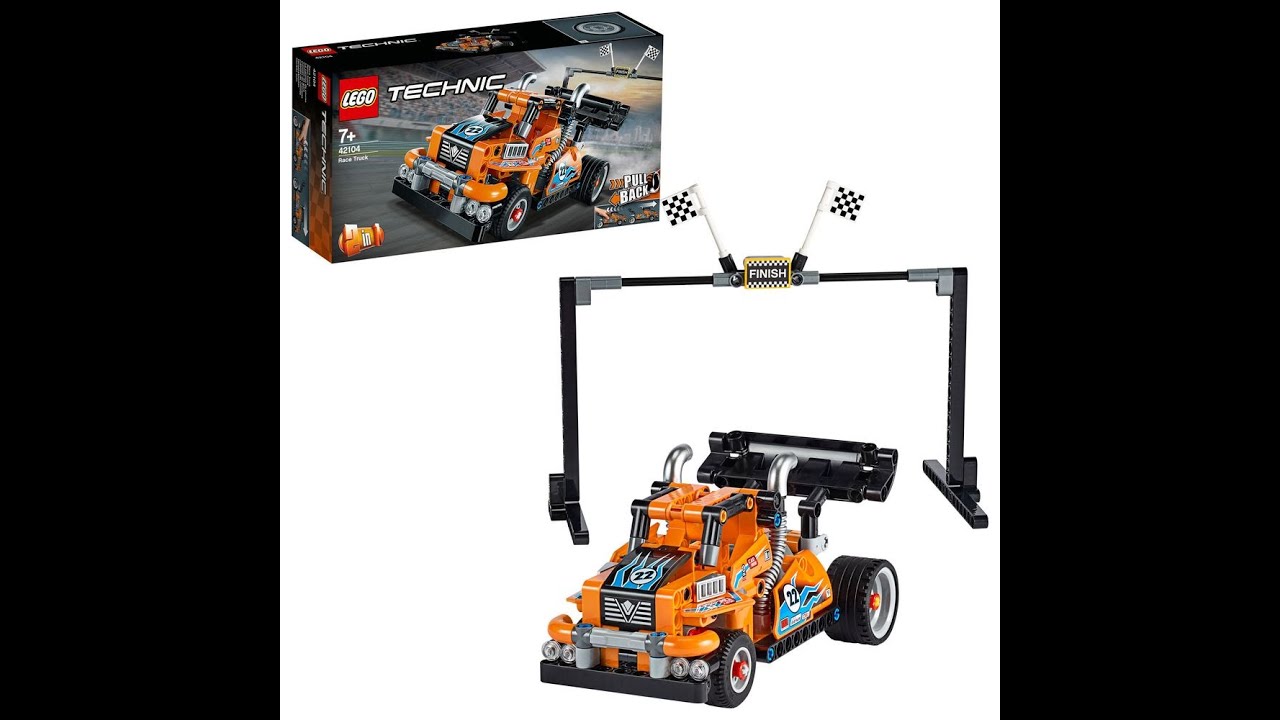 Review LEGO® Technic 42104 Renn-Truck - YouTube