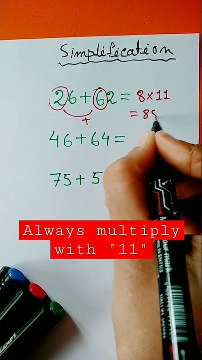 Simplification Trick || Addition of reversed numbers #shorts #youtubeshorts @mathculator - YouTube
