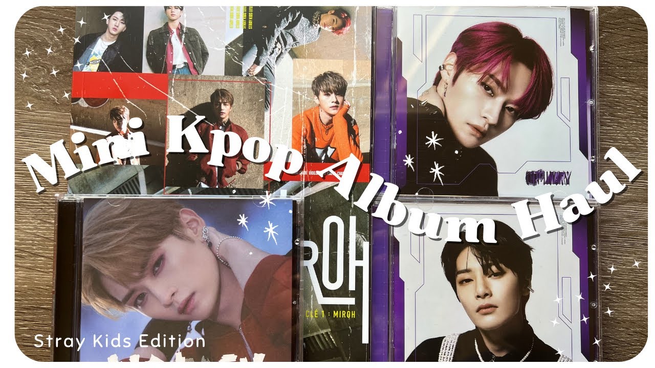 Mini Kpop Album Haul - YouTube