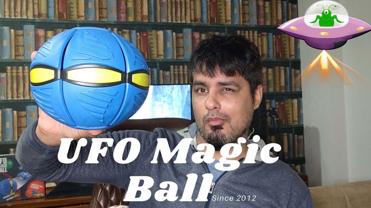 Flying Soccer Ball Magic / Frisbee Deformation UFO Football - YouTube
