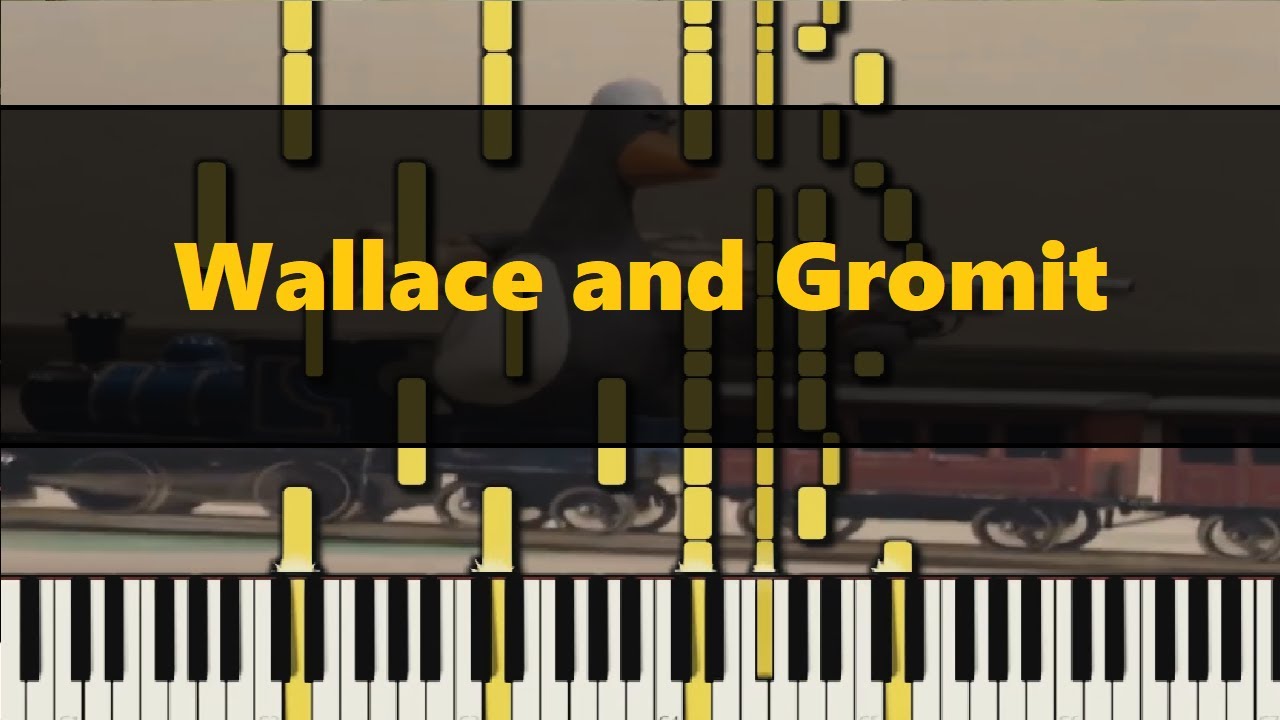 Wallace and Gromit : The Wrong Trousers - Train Chase (Synthesia) - YouTube