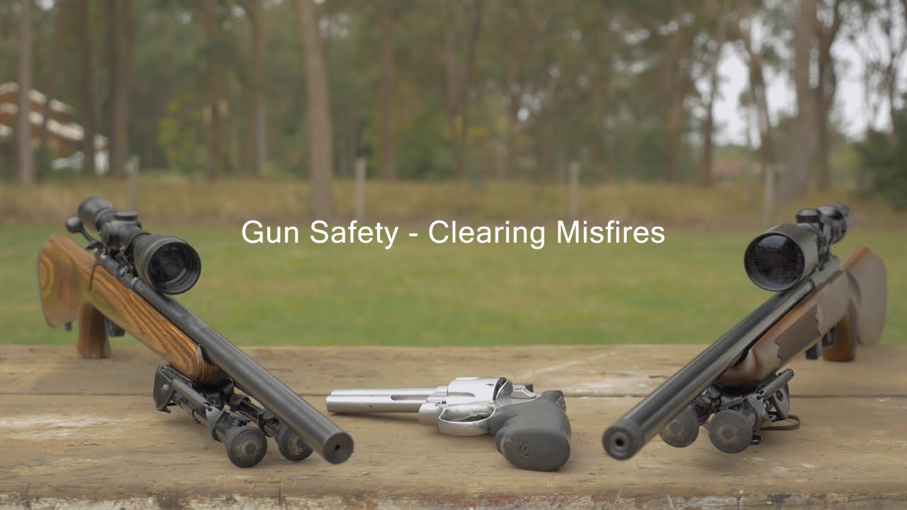 Gun Safety - Clearing Misfires - YouTube