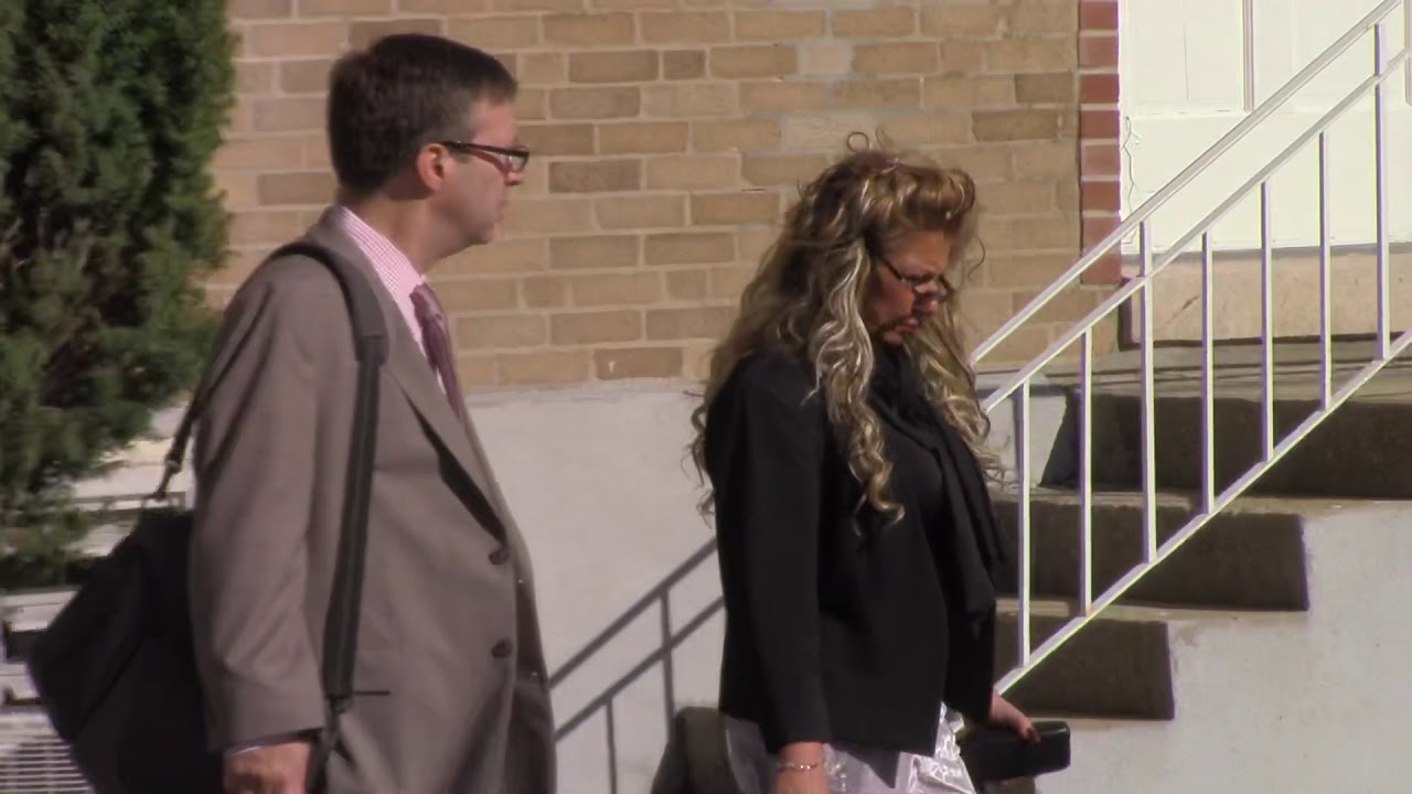 Gina Clark leaves court 11/7/18 - YouTube