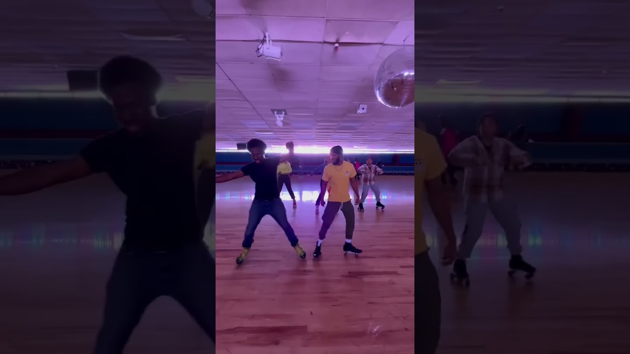 Sunday night fun practicing at the rink2/5/23 #danceskate #rollerskate #skateeveryday # ...