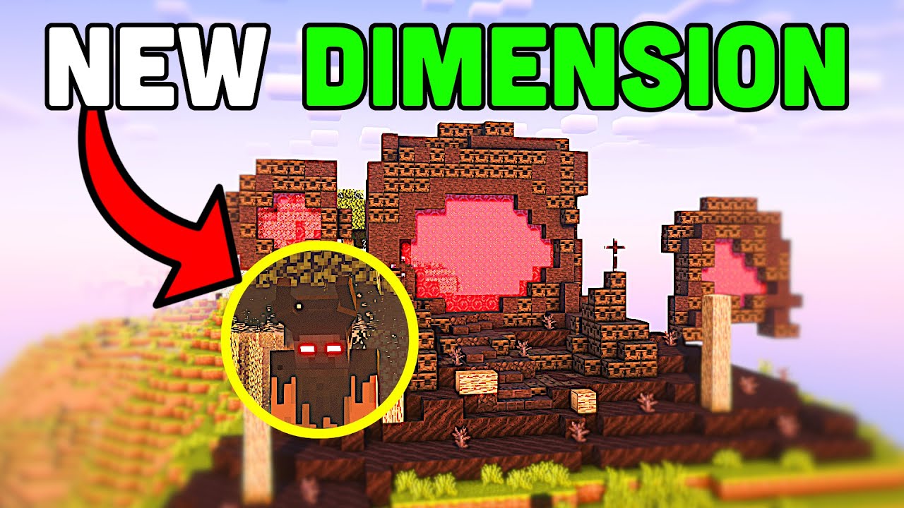 This New Minecraft Dimension is Horrifying... - YouTube