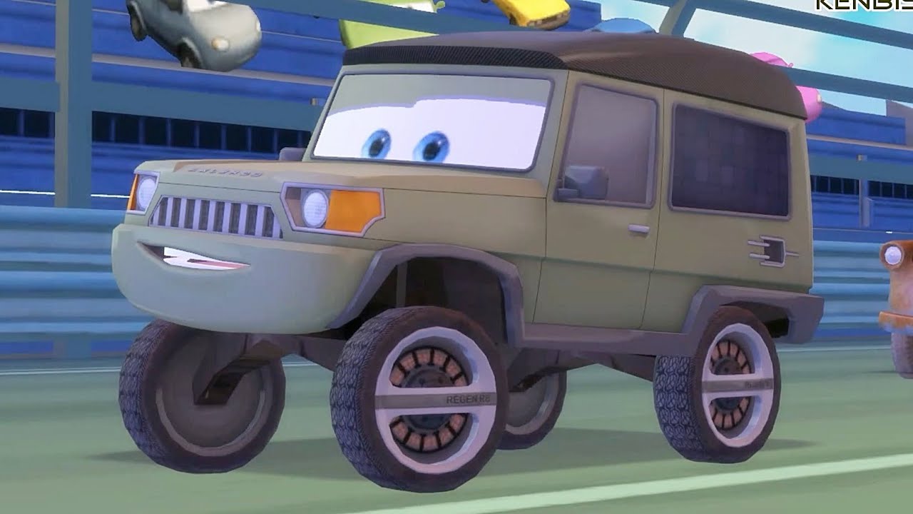 Cars 2 The Video Game Arcade Model MOD - Miles Axlerod - Mountain Run ...