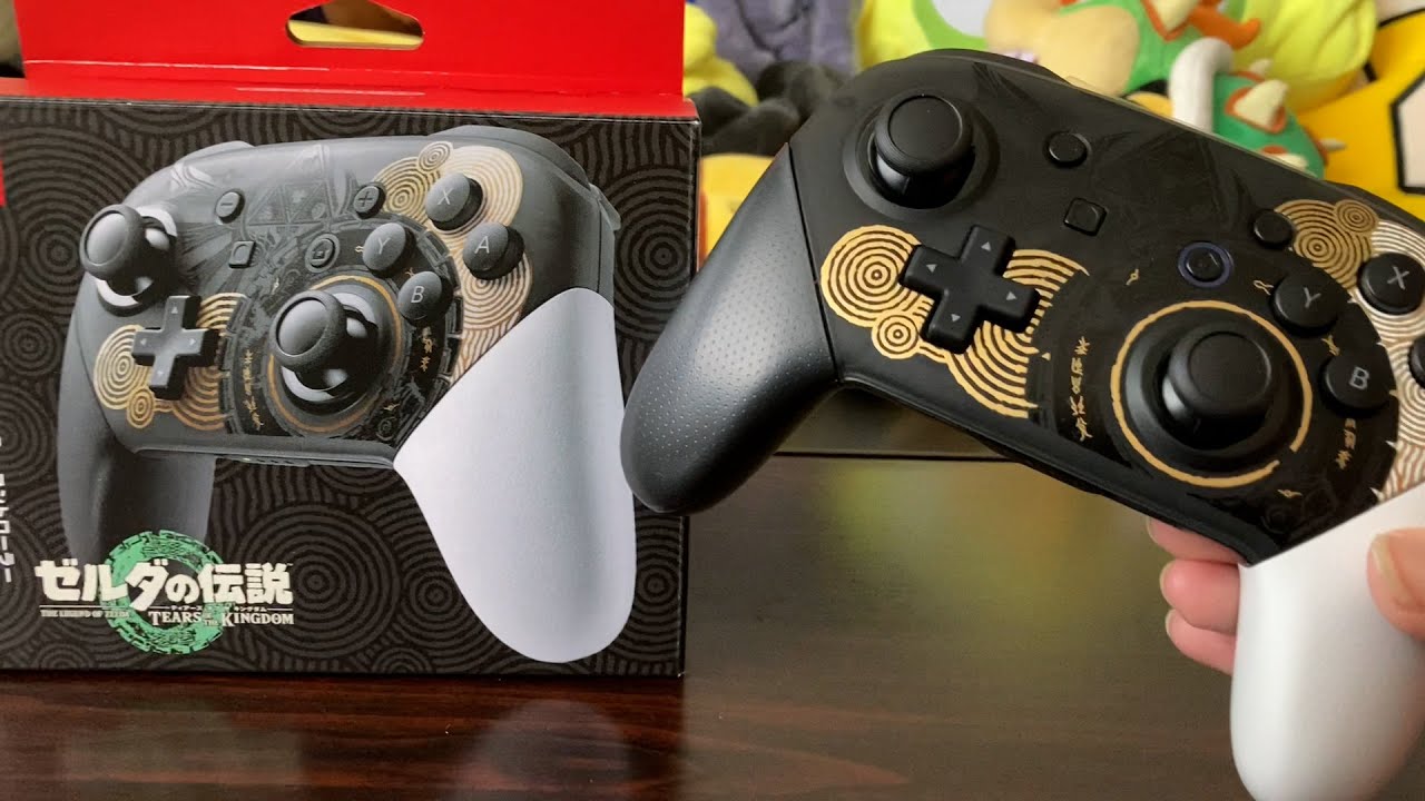 Nintendo Switch Pro Controller The Legend of Zelda Tears of the Kingdom ...