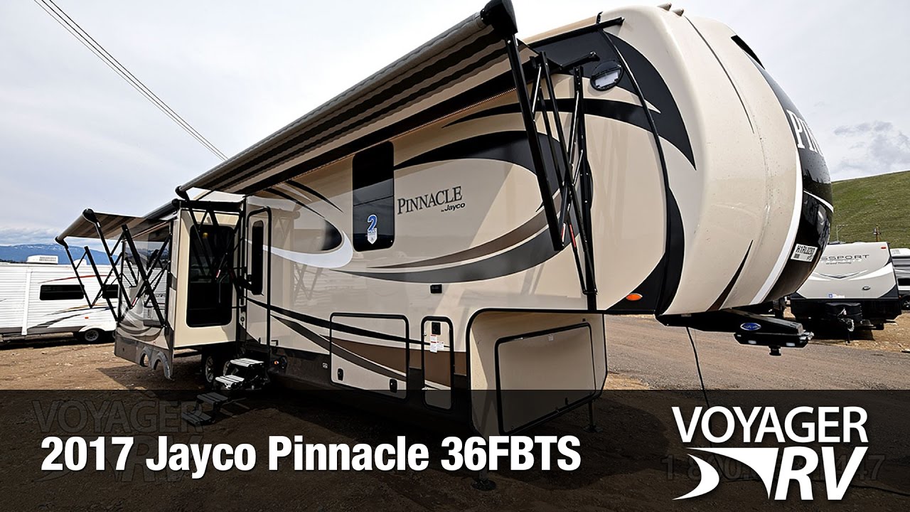 2017 Jayco Pinnacle 36FBTS Fifth Wheel Video Tour - Voyager RV Centre ...