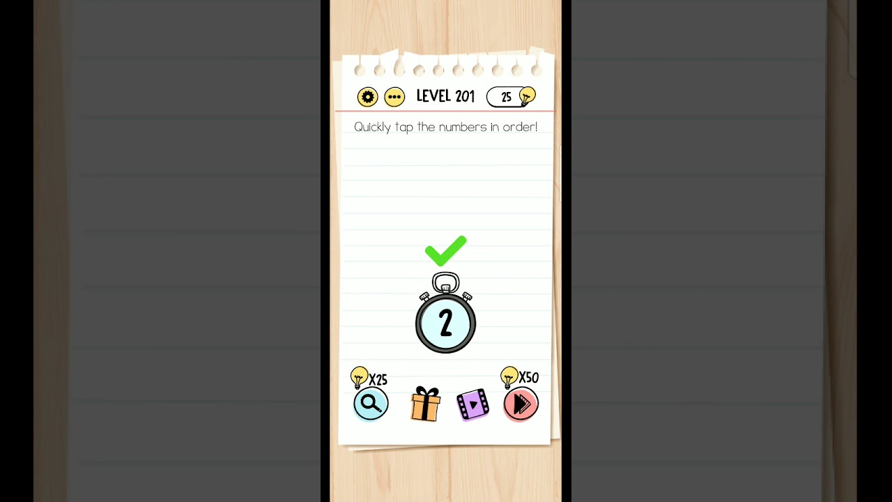 Brain Test Level 201 202 Walkthrough - YouTube