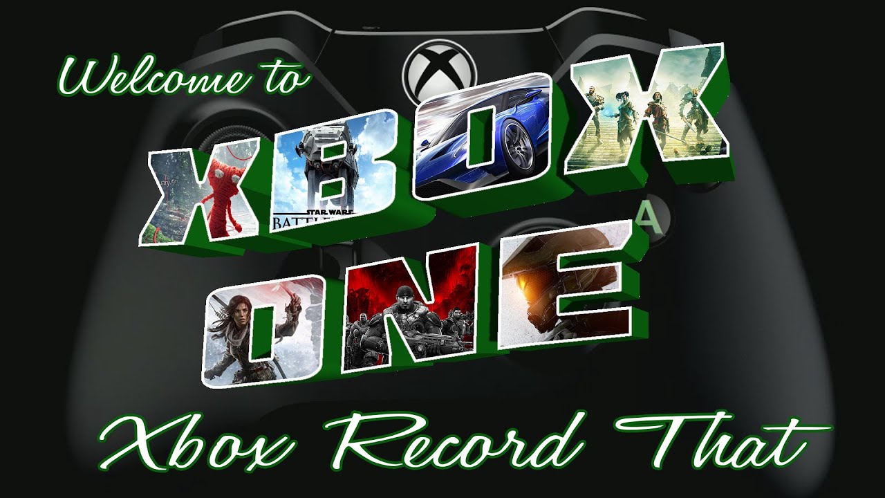 Capturing Game footage with Xbox One - YouTube