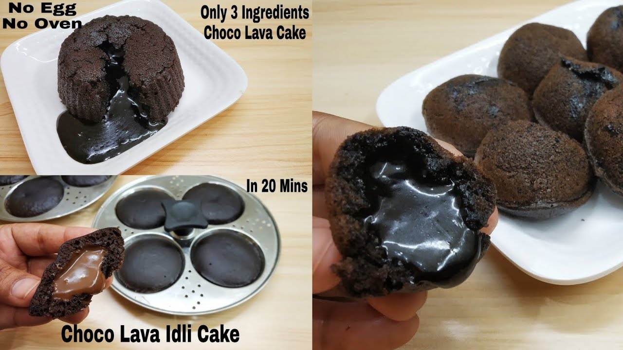 3 Types Of Choco Lava Cake|Idli Choco Lava,Lava Bombs, Choco Lava Cake ...