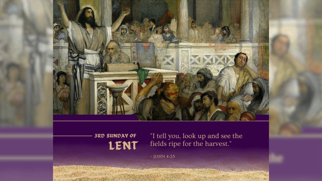 Living Water | Third Sunday of Lent | Confirmation Weekend | The Rescue ...