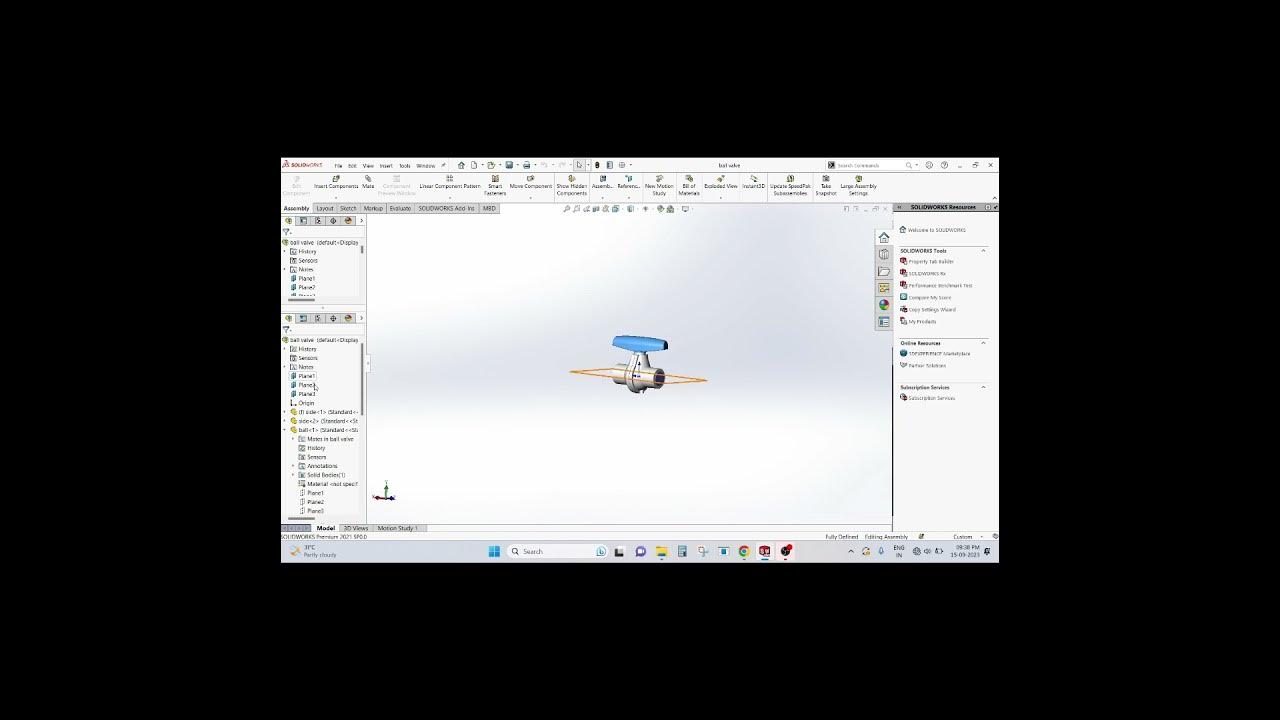 Correcting split Feature Design Tree #solidworks #3dmodeling # ...