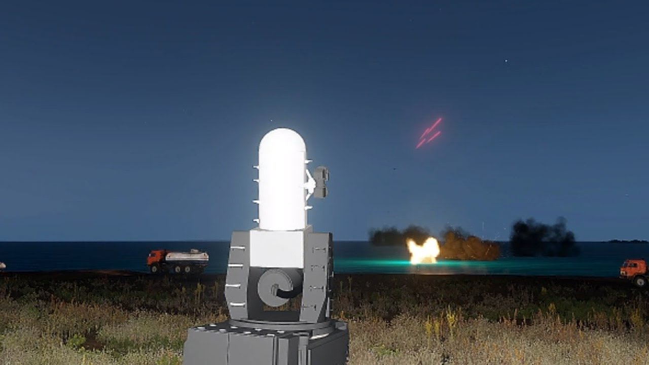 Jet ジェット Night 夜 C-RAM CRAM Rocket ファランクス ロケット Phalanx Red 赤 - YouTube