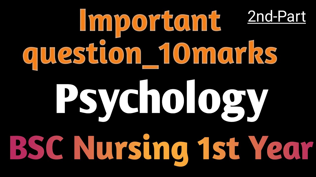 Psychology Important Question Of Bsc Nursing 1st Year Most Important psychology-important-question-of-bsc-nursing-1st-year-most-important