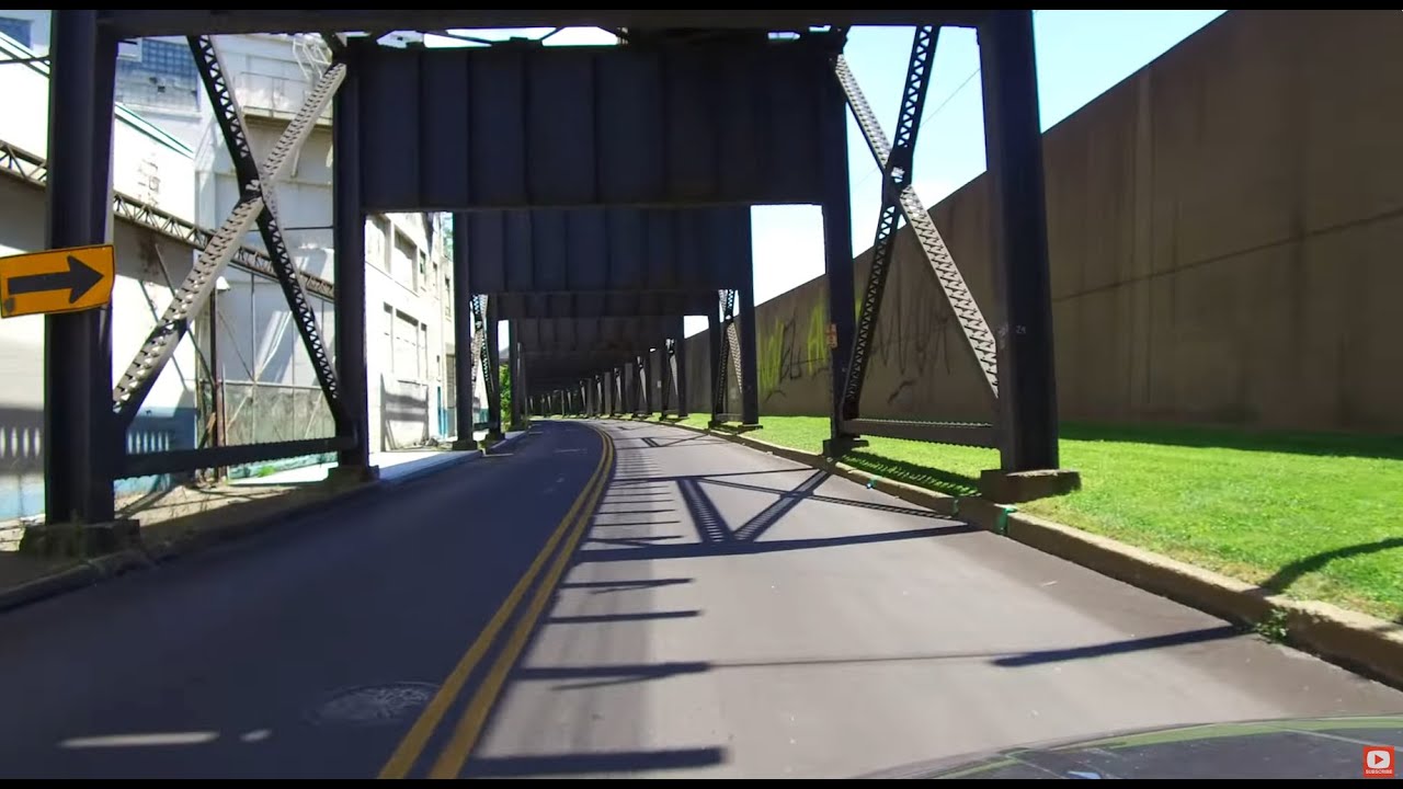 The Mehring Way Railroad Overpass, Cincinnati, Ohio - YouTube