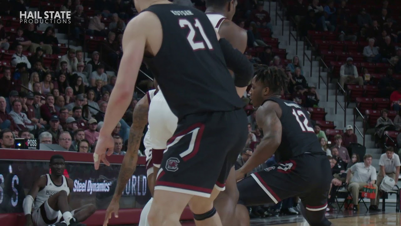 Mississippi State Men's Basketball vs. South Carolina Highlights - 2/19 ...