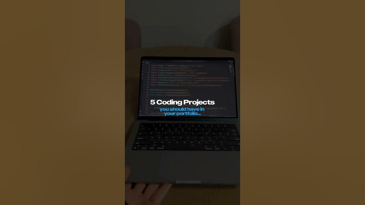 5 Coding project for your Portfolio 😍 #portfolio #codingprojects #coder #progamer # ...