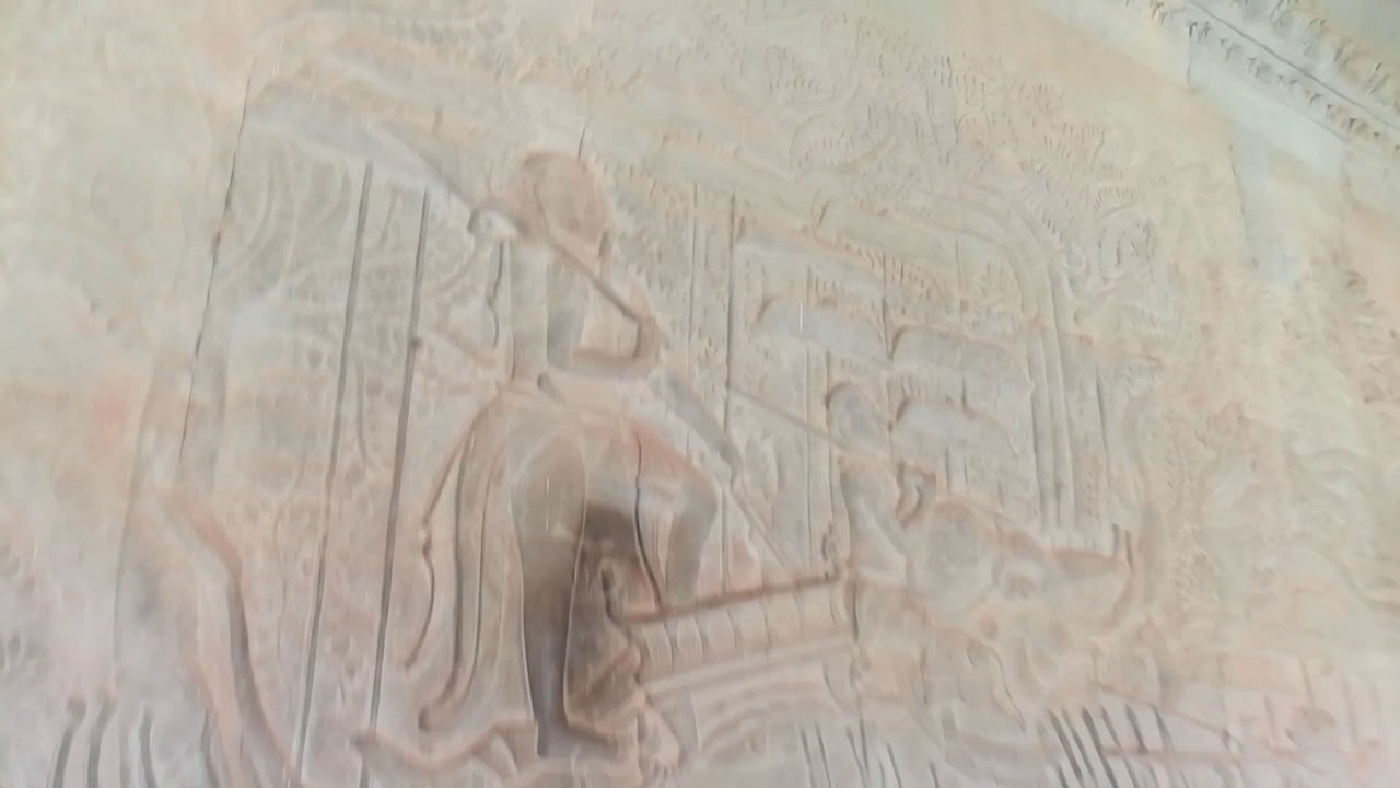 Angkor wat The Procession of Suryavarman II the builder of Angkor wat ...