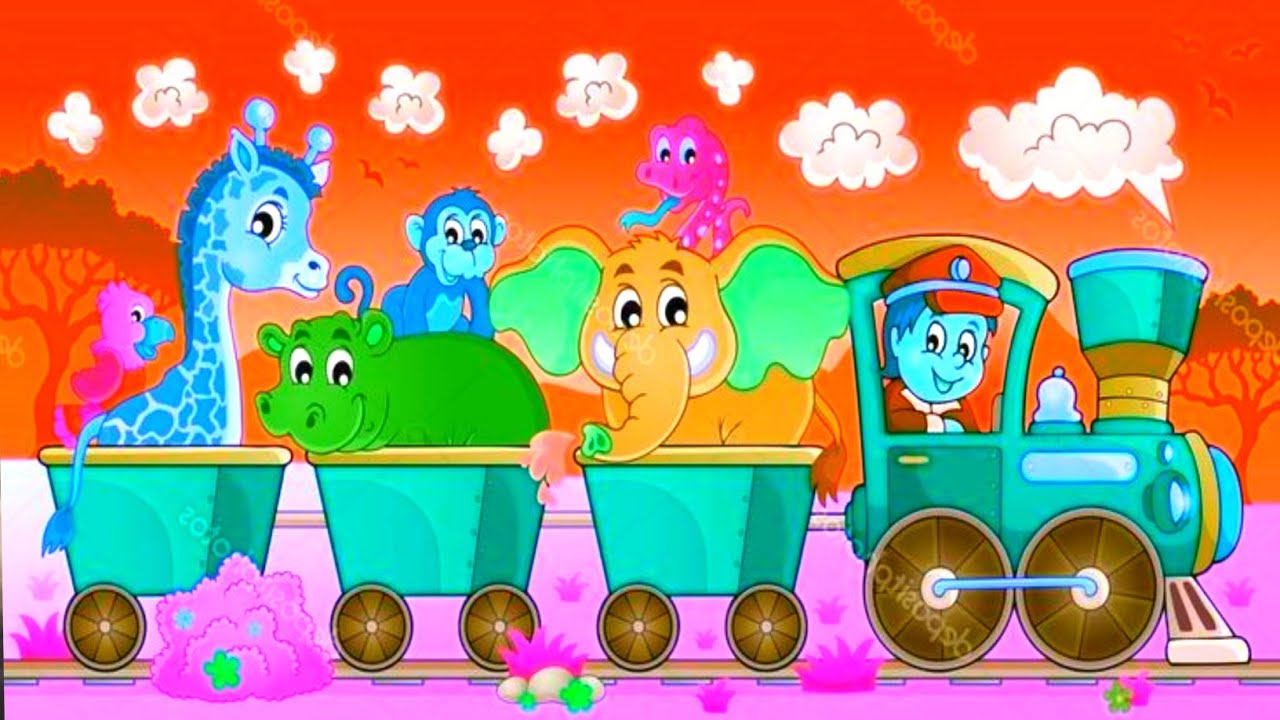 Elephant🐘 kangaroo🦘 and bird with mouse🐭 train driver #gaming # ...