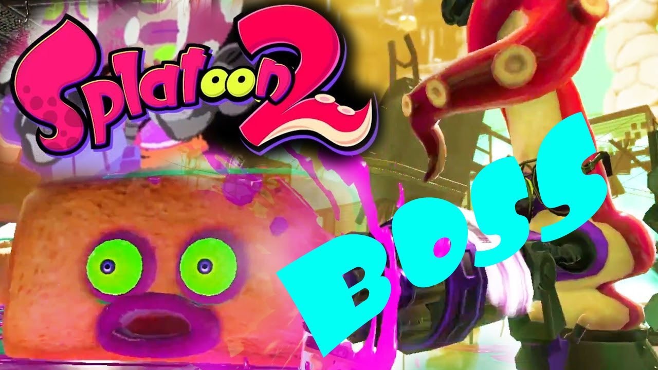 Splatoon 2 Story Modus BOSS Oktoback - YouTube