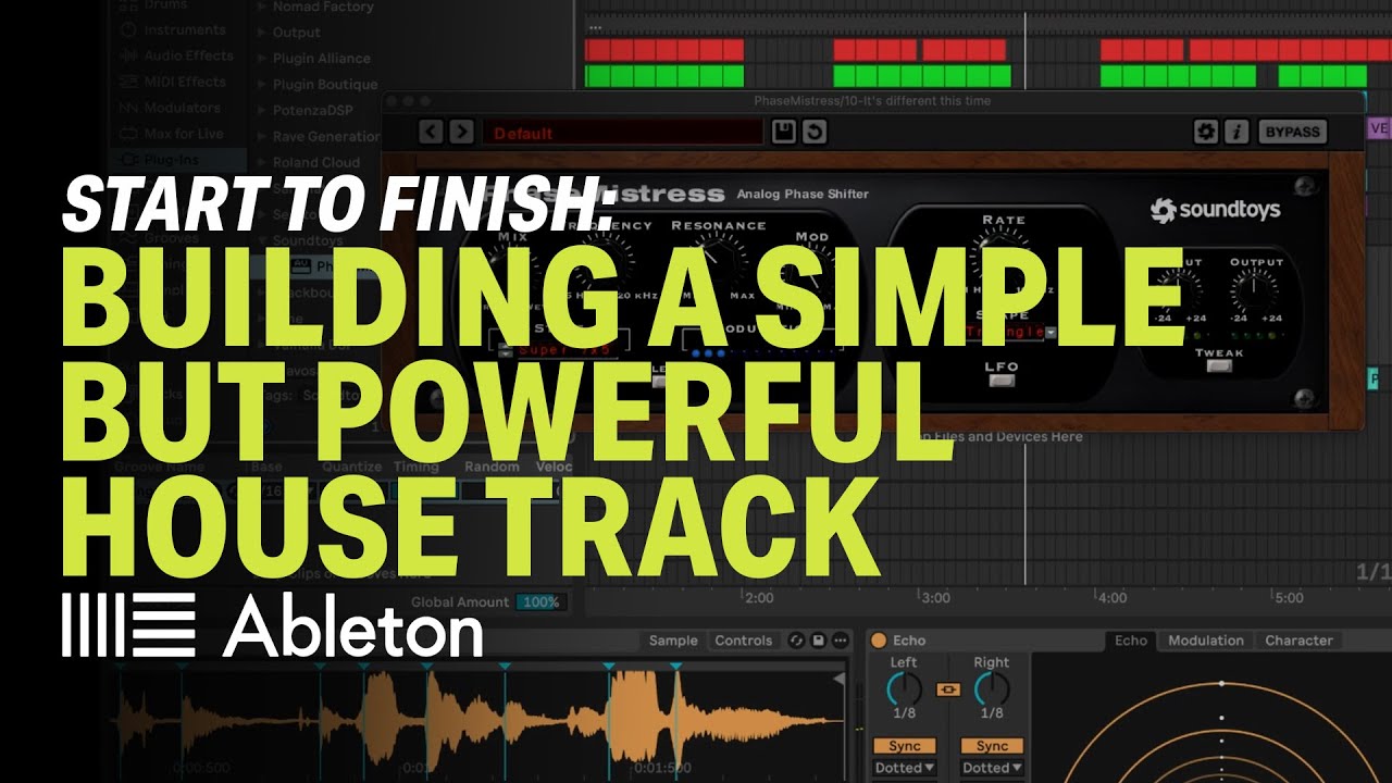 Building a Simple but Powerful House Track | Start to Finish - YouTube