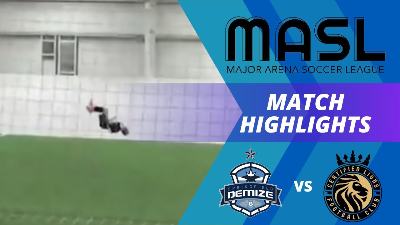 MASL 3 Match Highlights: Springfield Demize vs Oklahoma City Certified ...